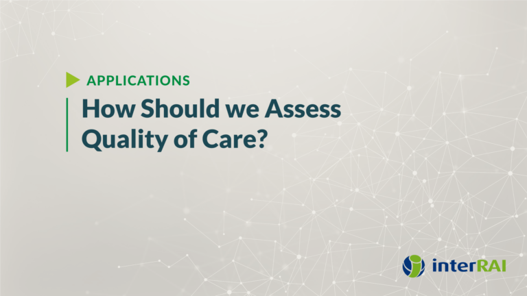 interRAI | Improving Health Care Across The Globe